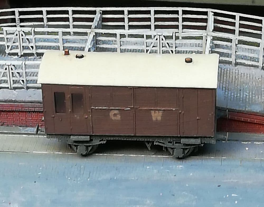 OCWW ALTT120 017 TT 1 120 Scale GWR Paco C diagram N15 Horse Box Kit
