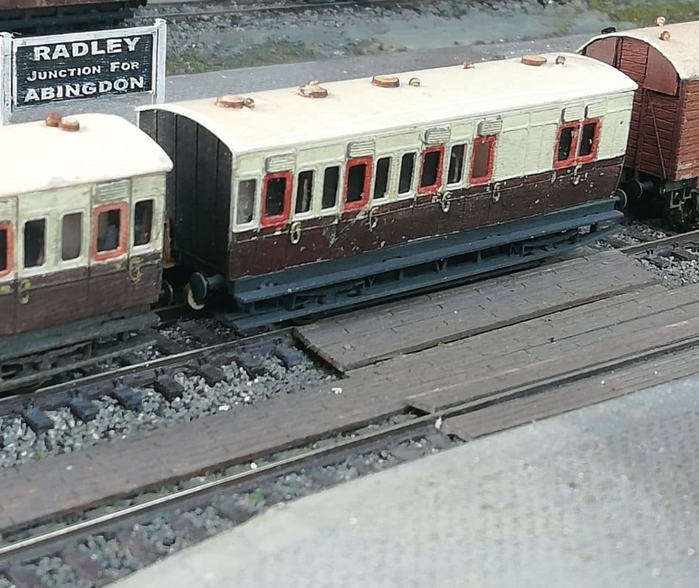 OCWW ALTT120 040 1 120 Scale GWR 4-Wheeled Coach Kit Diag T36 Brake Third