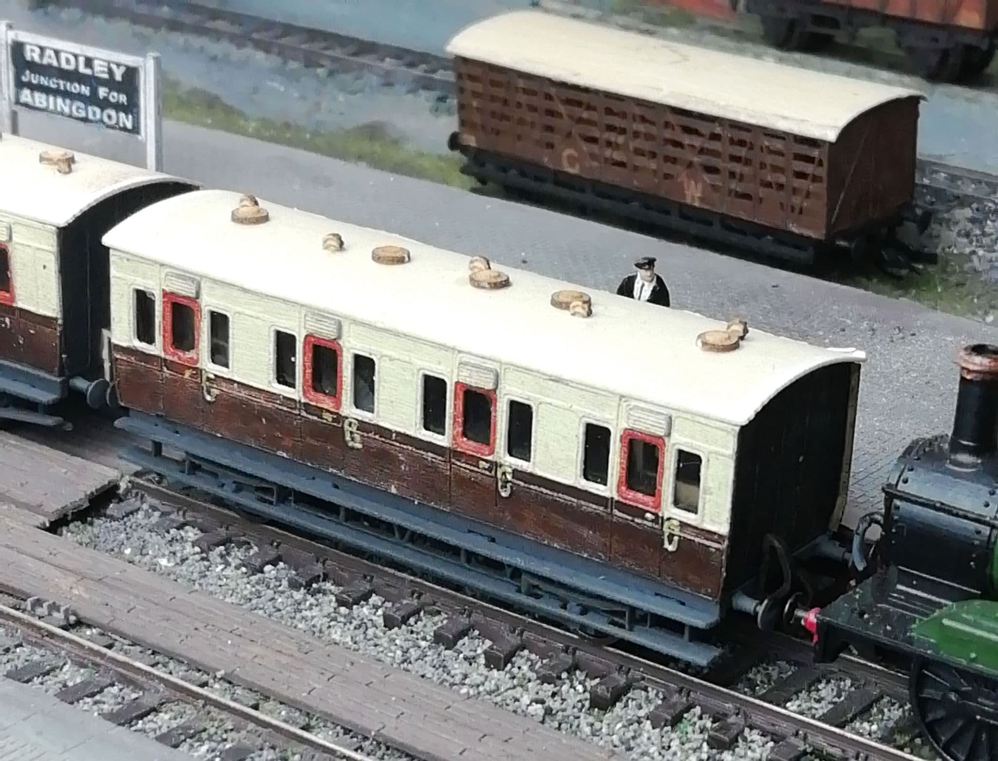 OCWW ALTT120 041 1 120 Scale GWR 4-Wheeled Coach Kit Diag R1 First