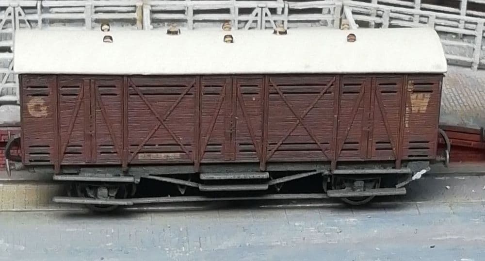 OCWW ALTT120 046 TT 1 120 Scale GWR Bloater Fish Van S 9 Kit