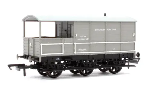 OR76TOA003 Toad Brake Van - BR 6 Wheel Plated Bordesley Junction W56955