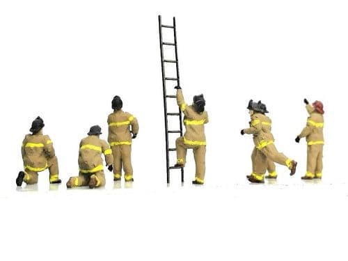 OSBF0055 HO scale US Firefighters set 1
