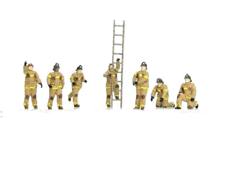 OSBF0055 HO scale US Firefighters set 1