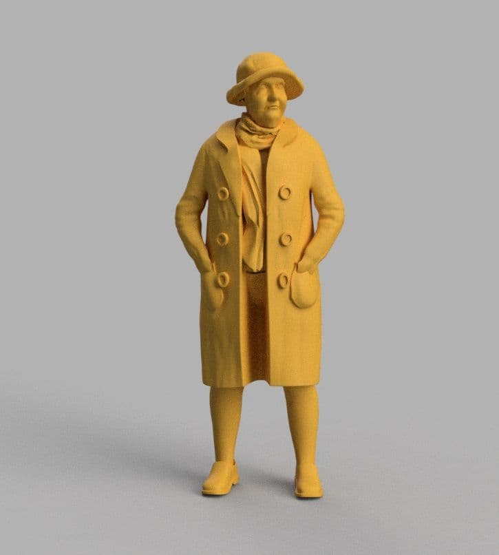 OSBF147 OO gauge Vera Stanhope painted figure