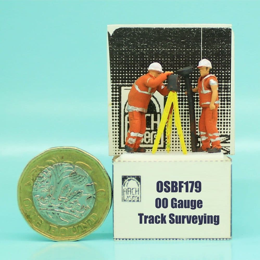 OSBF179 OO gauge Track Surveying painted figures