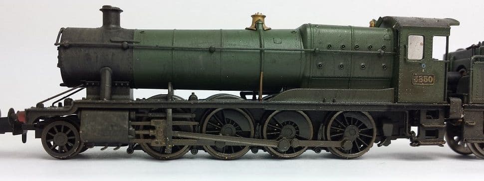 Osborns / Dapol Exclusive 38XX GWR Green livery 3850 Weathered