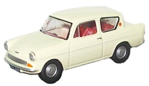Oxford Diecast 76105005 Scale 1 76 OO Ford Anglia 105E Morocco Beige