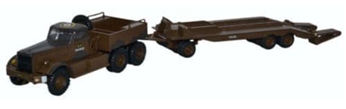Oxford Diecast 76DT002 Diamond T980 Tank Transporter 1st Canadian Army ...