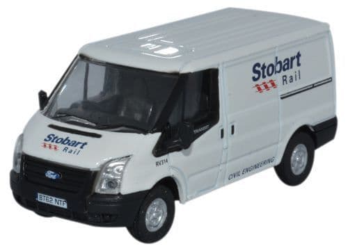 Oxford Diecast 76FT012 Scale 1 76 OO Ford Transit SWB Low Roof Stobart Rail