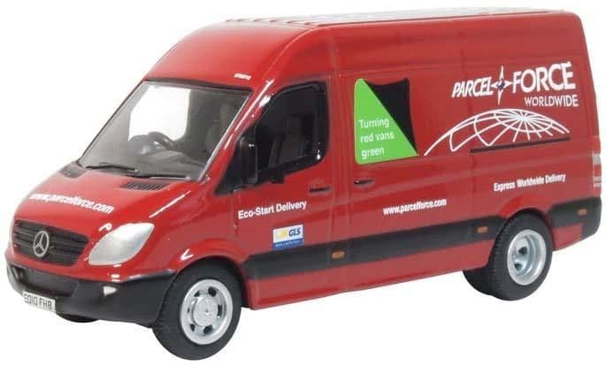 Oxford Diecast 76MSV005 Scale 1 76 OO Mercedes Sprinter Parcelforce