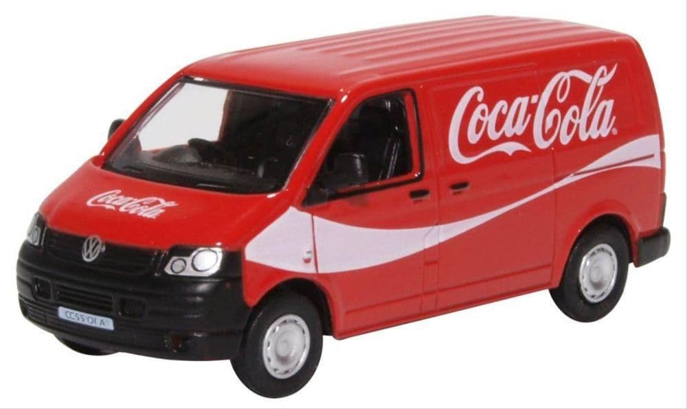Oxford Diecast 76T5V003CC Scale 1 76 OO VW T5 Van Coca Cola Scale 1 76 ...