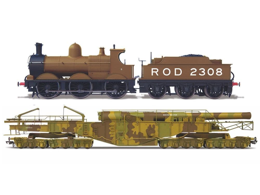 Oxford Rail 76BOOM04 Scale 1 76 OO Dean Goods ROD WW1 Boch Buster Train ...
