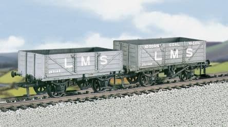 Parkside / Ratio 576 LMS Traffic Coal & 4-Plank Wagons M/W B/B