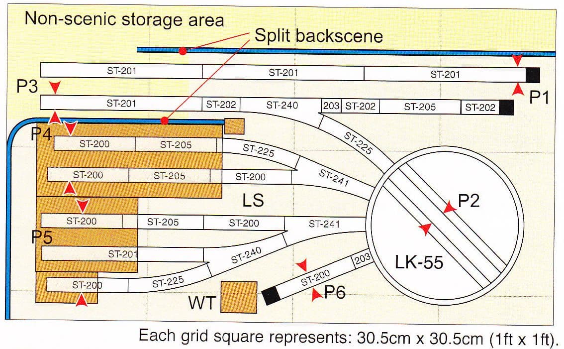 Peco Setrack OO Plan 13 - A Locoshed Scheme For A Room Corner