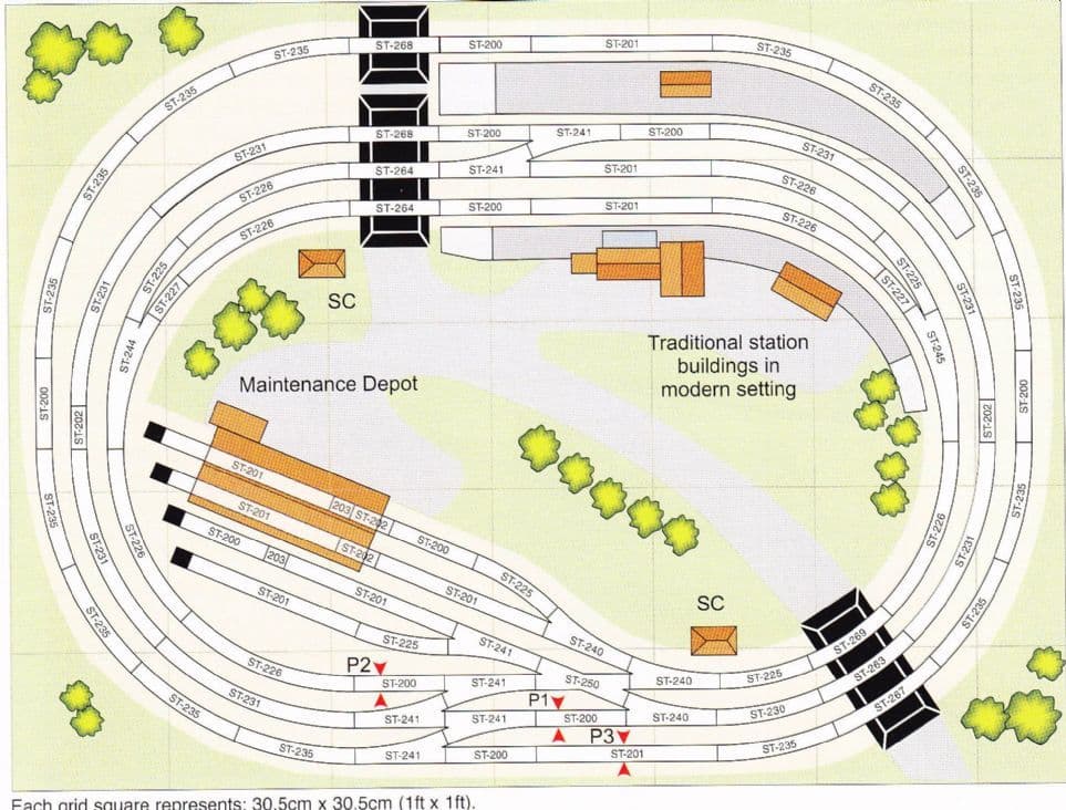 Peco Setrack OO Plan 17 A Twin-Track Main Line In The Traditional Style 2