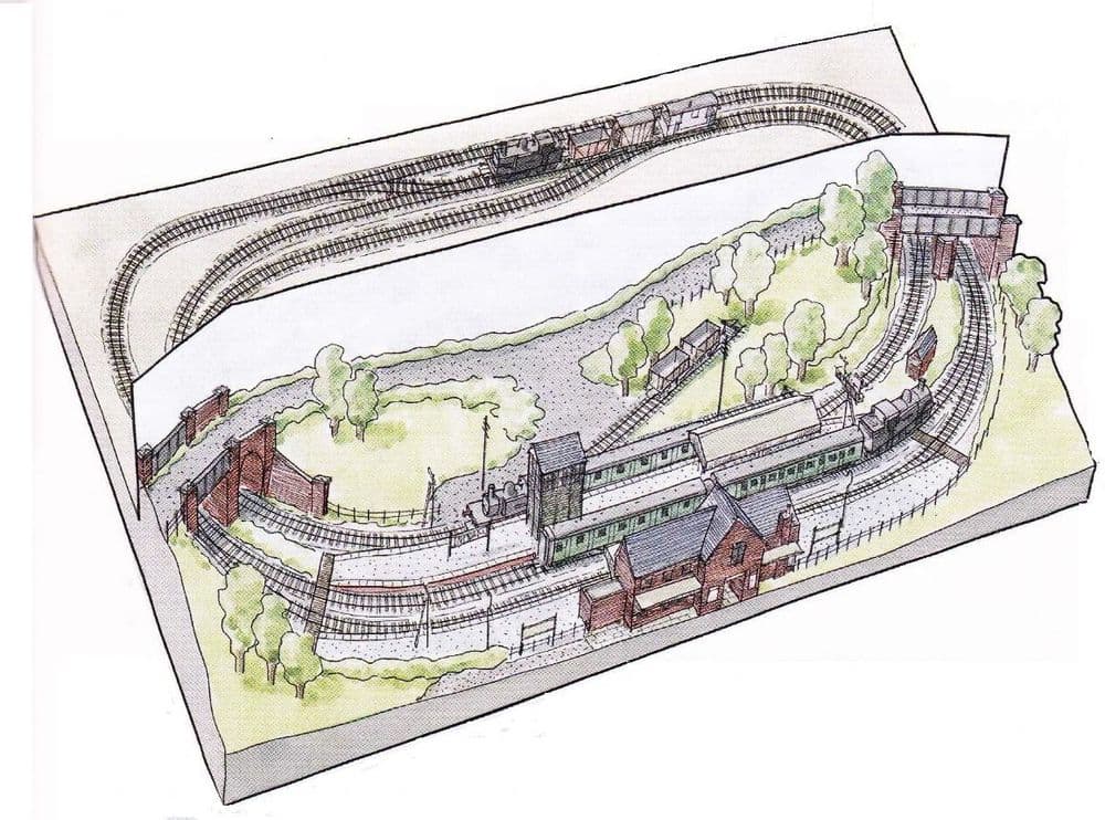 Peco Setrack OO Plan 4 Sandown - Extending a Minimum Space Layout