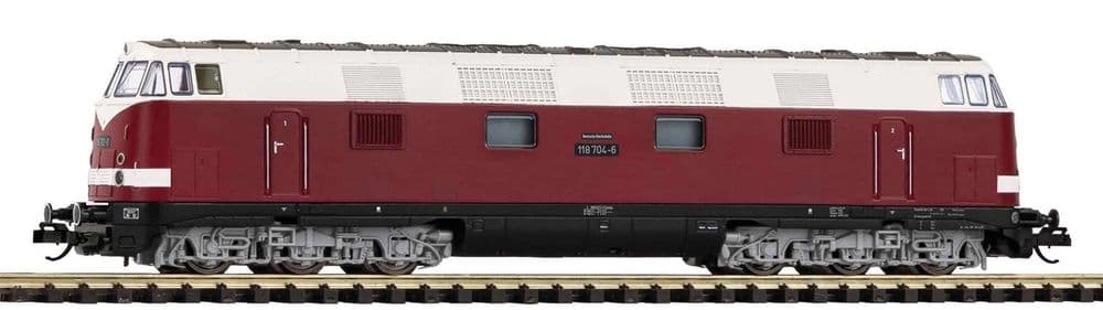 Piko 47296 Scale 1 120 TT DR BR118 5-8 Diesel Locomotive IV