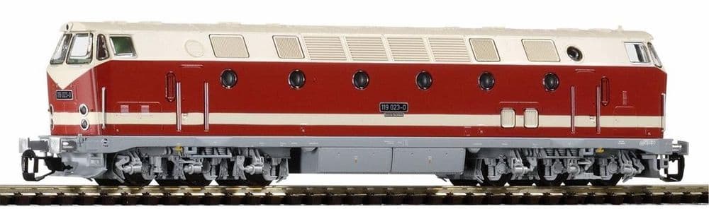 Piko 47347 Scale 1 120 TT DR BR119 Diesel Locomotive IV