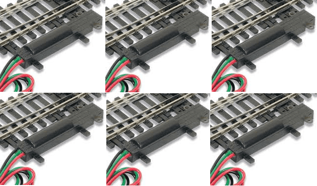PL11 6 Peco Side-mounted Turnout Motor Pack of 6