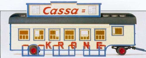 Preiser 21031 HO Scale Circus Pay Booth Krone