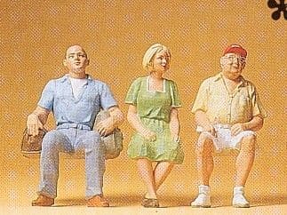 Preiser 45080 Seated Persons
