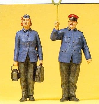 Preiser 45117 - G Scale DRG Railway Personnel 2