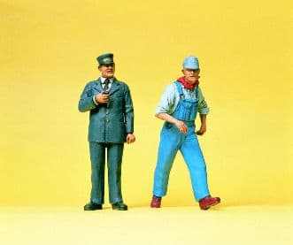 Preiser 45132 - G Scale US Railway Personnel