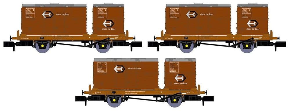 RAP921017 BR Conflat P Triple Pack B No s B933051 B933249 B233273 with ...