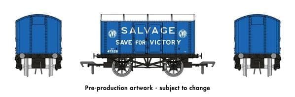Rapido 908009 Iron Mink No 47528 Rapido GWR Salvage for Victory & x28 ...