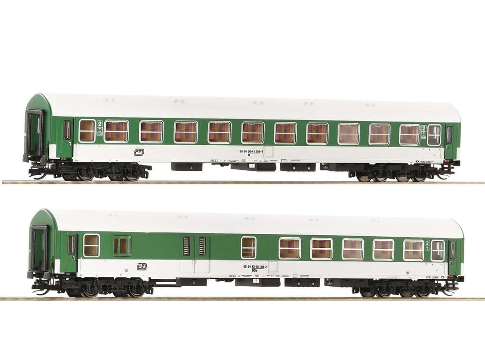 Roco 6280011 Scale 1 120 TT CD B/BDs Coach Set 2 V