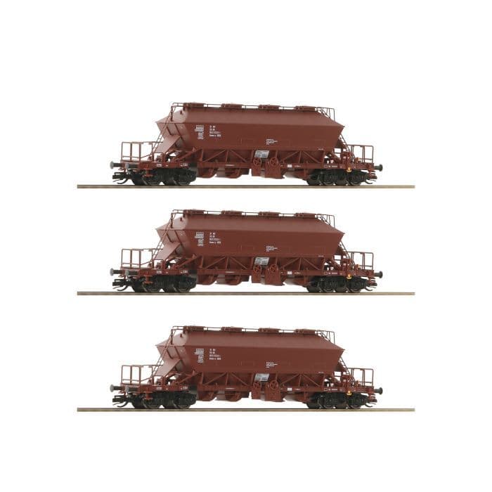 Roco 6680018 DR Uaoos-y Potash Hopper Wagon Set 3 IV