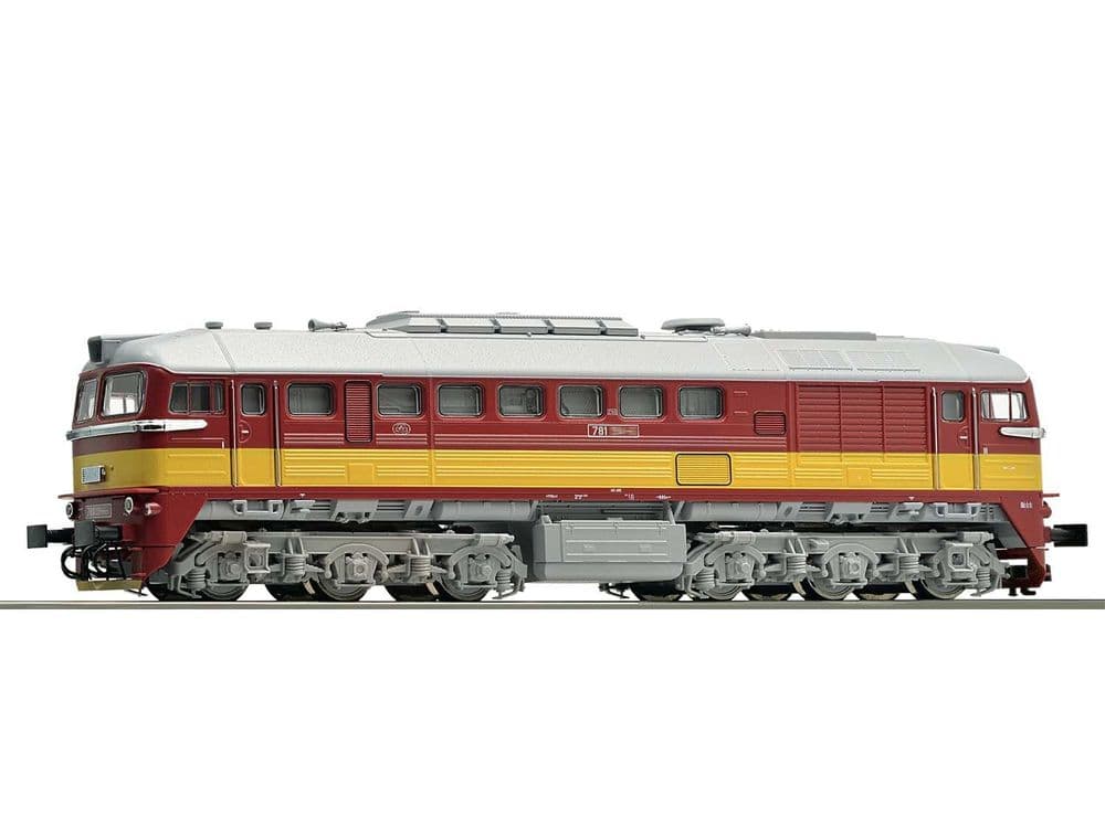 Roco 7380002 Scale 1 120 TT CSD Rh781 505-3 Diesel Locomotive IV