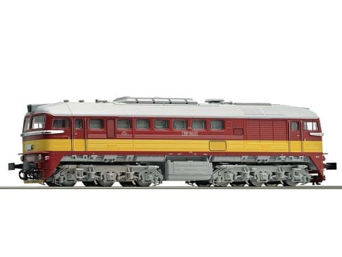 Roco 7380002 Scale 1 120 TT CSD Rh781 505-3 Diesel Locomotive IV