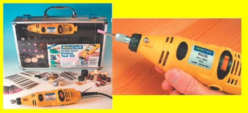 RotaCraft RC230 195-07 Mains Rotary Tool Kit