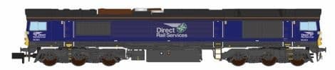 RT-N66-DRP-303DCC 66303 in DRS plain blue DCC Fitted