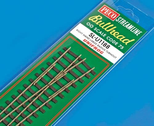 SLU1180 PECO PECO Streamline OO Bullhead Single Slip Unifrog