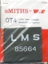 Smiths WTOT 4 LMS 1923/47 Tarpaulins