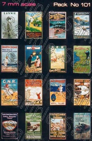 Tiny Signs O101 Pre-Grouping Travel Posters Small