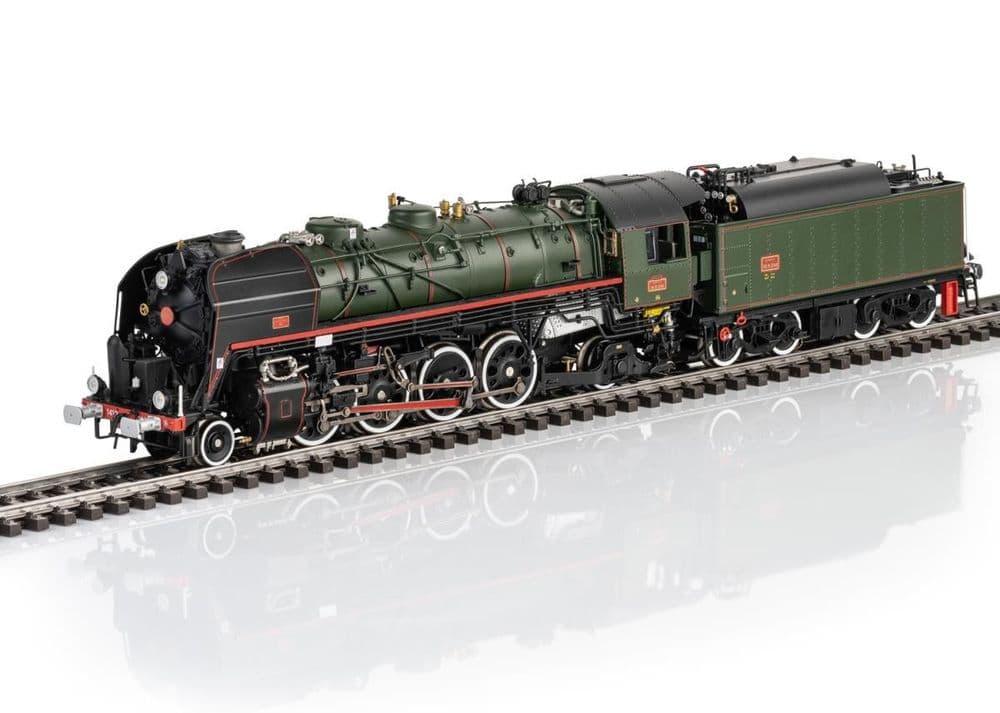 Trix 25141 Scale 1 87 HO SNCF 141 R 1244 Steam Locomotive VI DCC-Sound