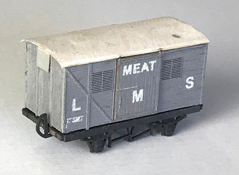 TT 3mm 100 Scale LMS Meat Van