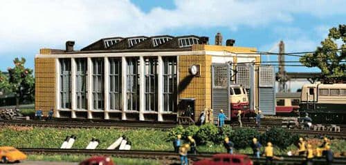 Vollmer 47605 Modern Engine Shed with Automated Doors