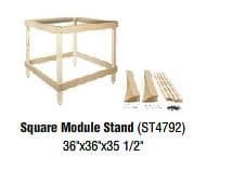 Woodland Scenics WST4792 Square Module Stand