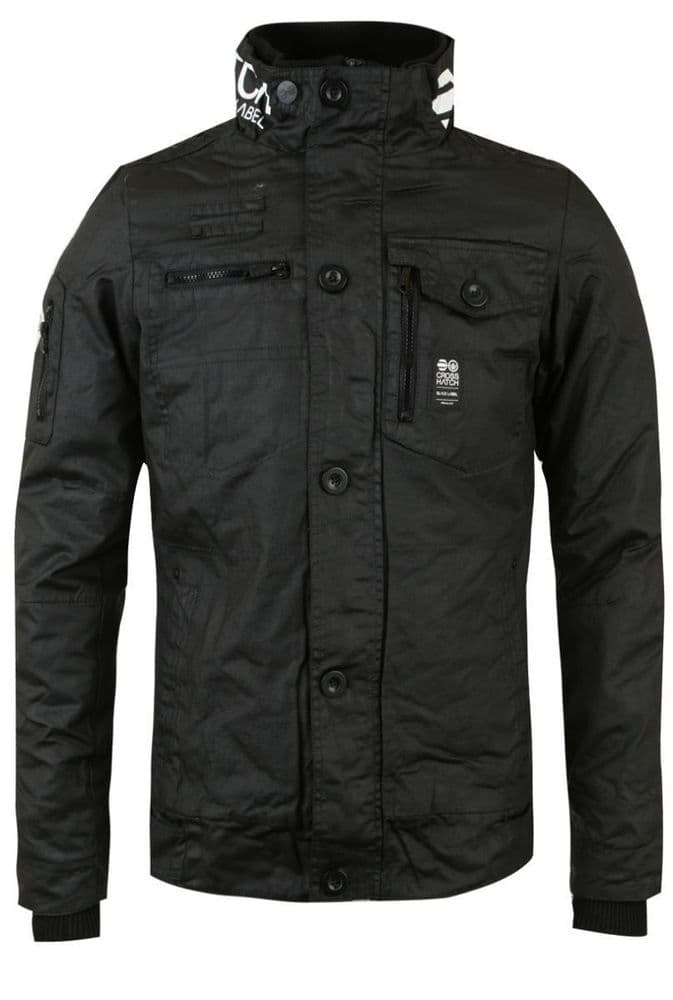 Crosshatch Designer Military Jacket Coat