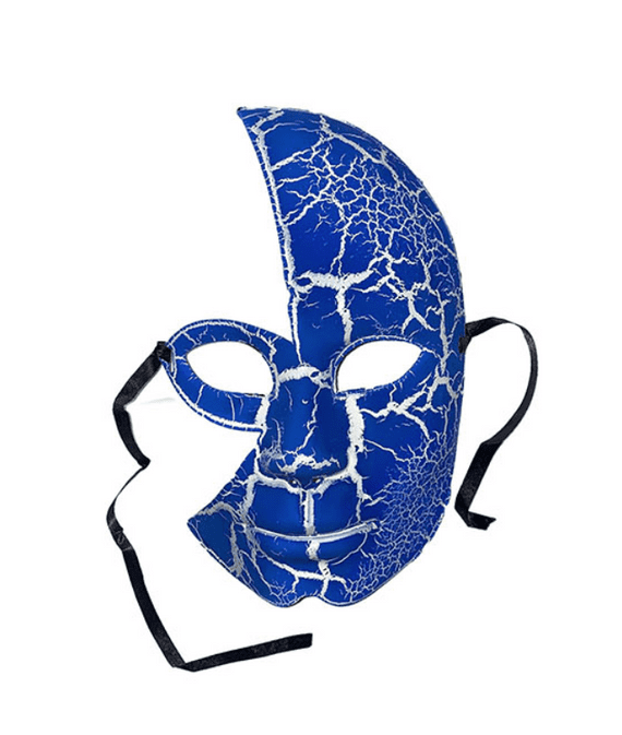 Blue Half Face Mask