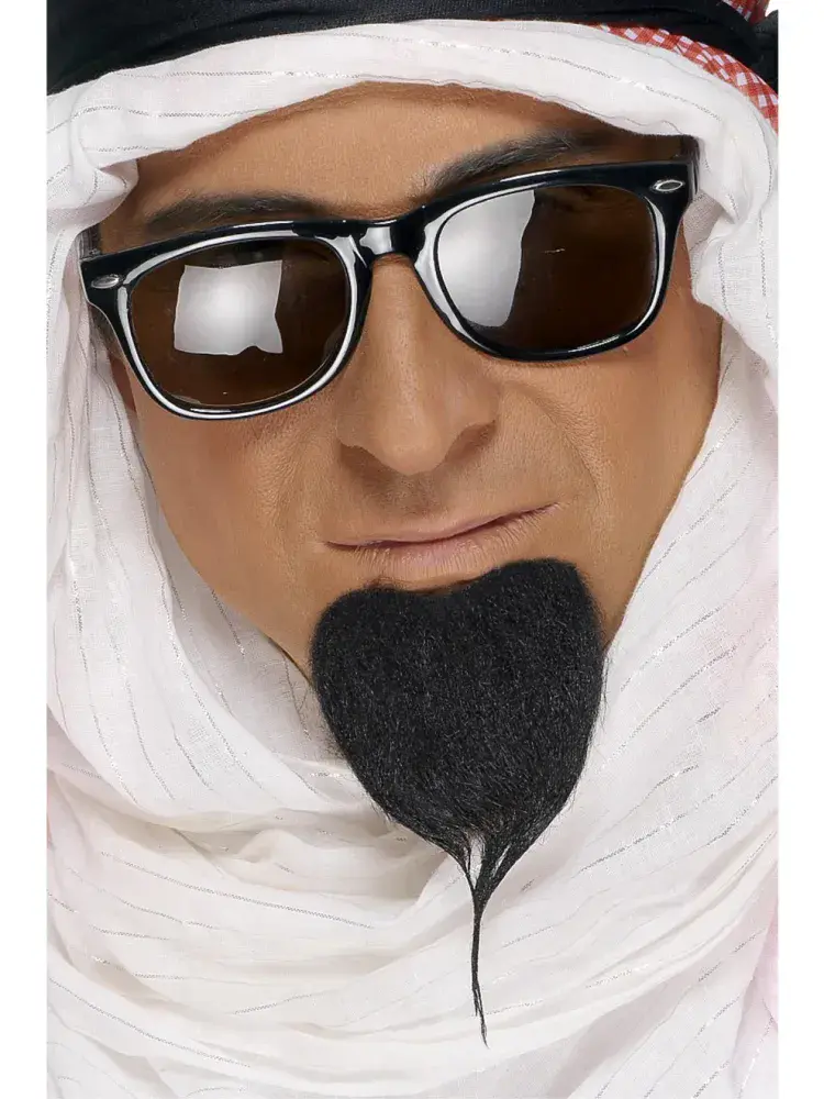 Fake Sheikh Beard Black