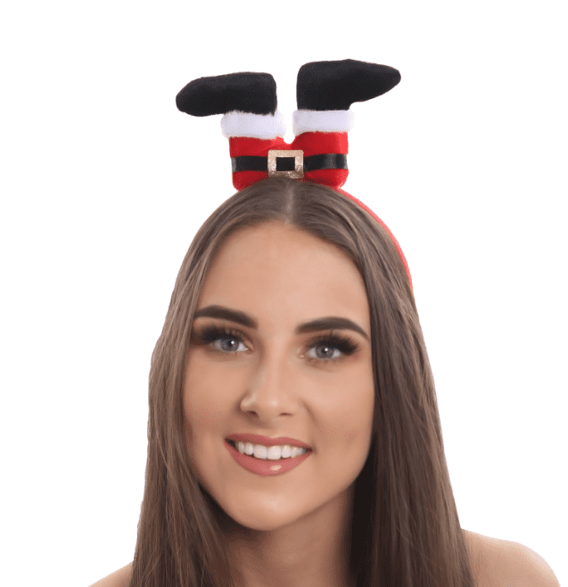 Santa s Legs Headband