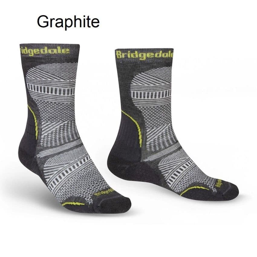 Bridgedale Mens Hike Ultra Light T2 CoolMax Performance Boot Sock