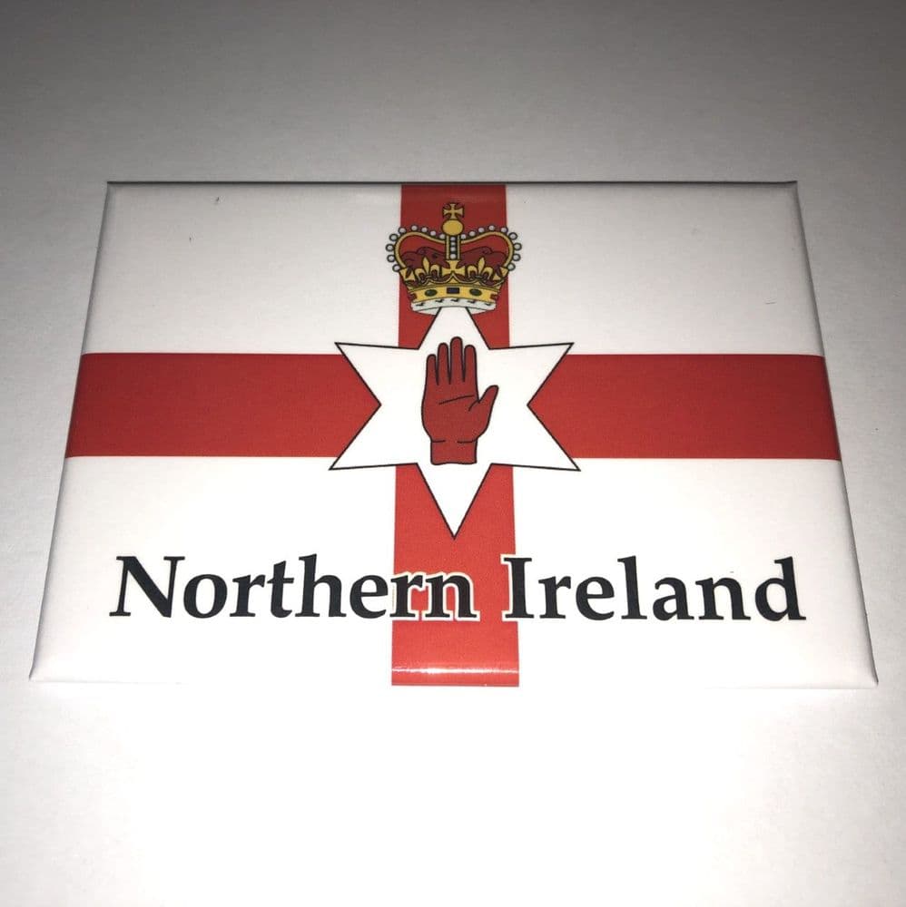 Northern Ireland Flag magnet - Red hand of Ulster