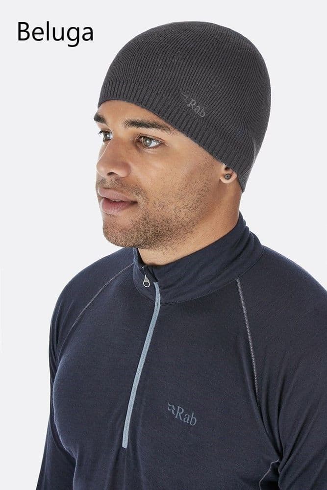 Rab Unisex Merino Beanie - 100 Merino Wool - Stretch Fit Hat