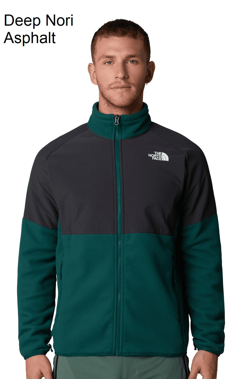 The North Face Mens Glacier HeavyWeight Full Zip Fleece Jacket